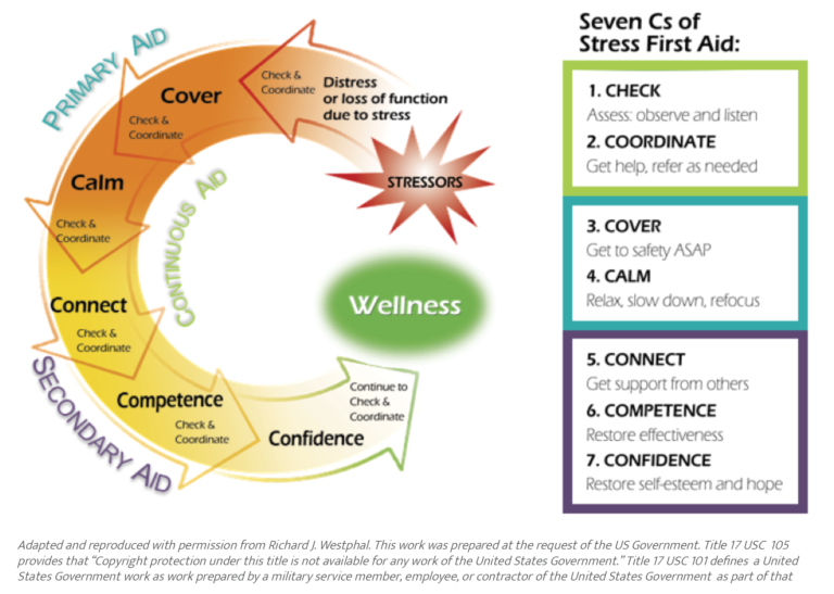 Stress First Aid – Compassion & Resiliency Experience (C.A.R.E.) Program